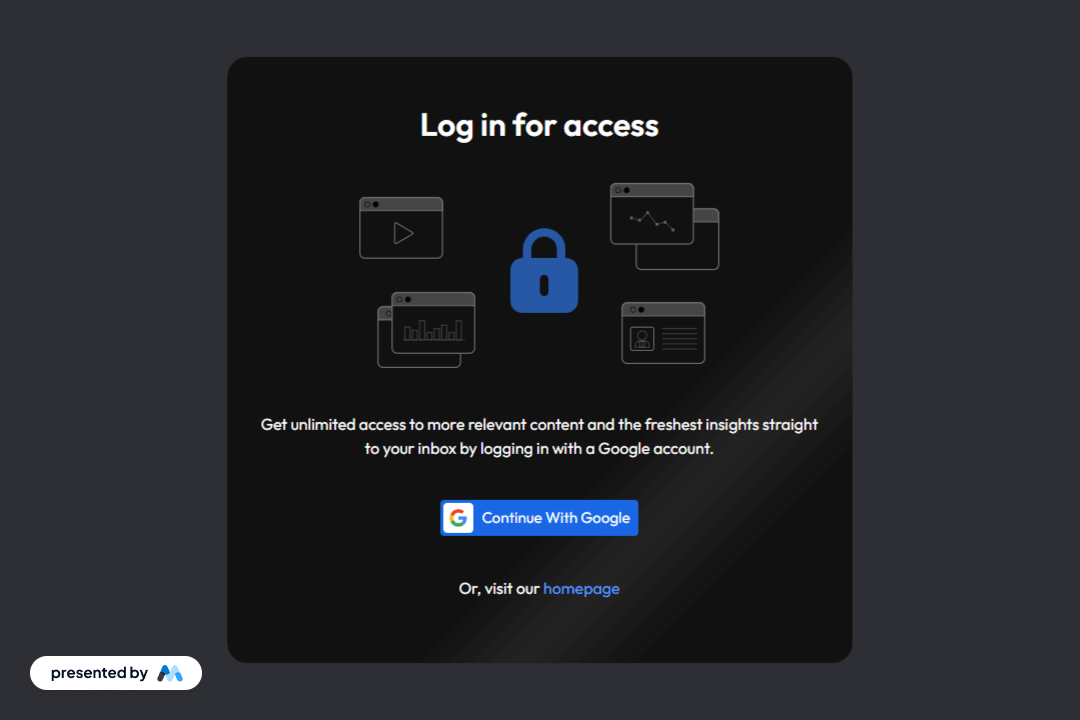 Animated Google Auth Button | Free Webflow Component